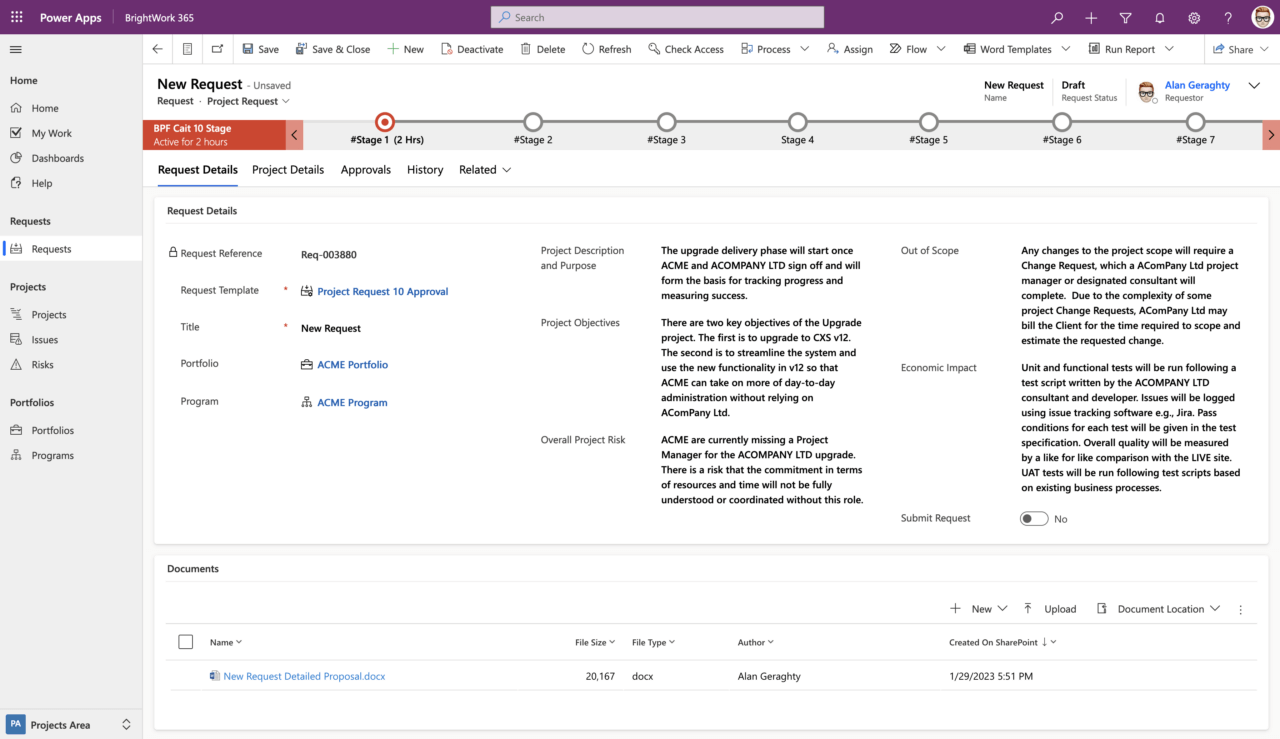 Project Intake Process: Templates for Microsoft 365 and SharePoint
