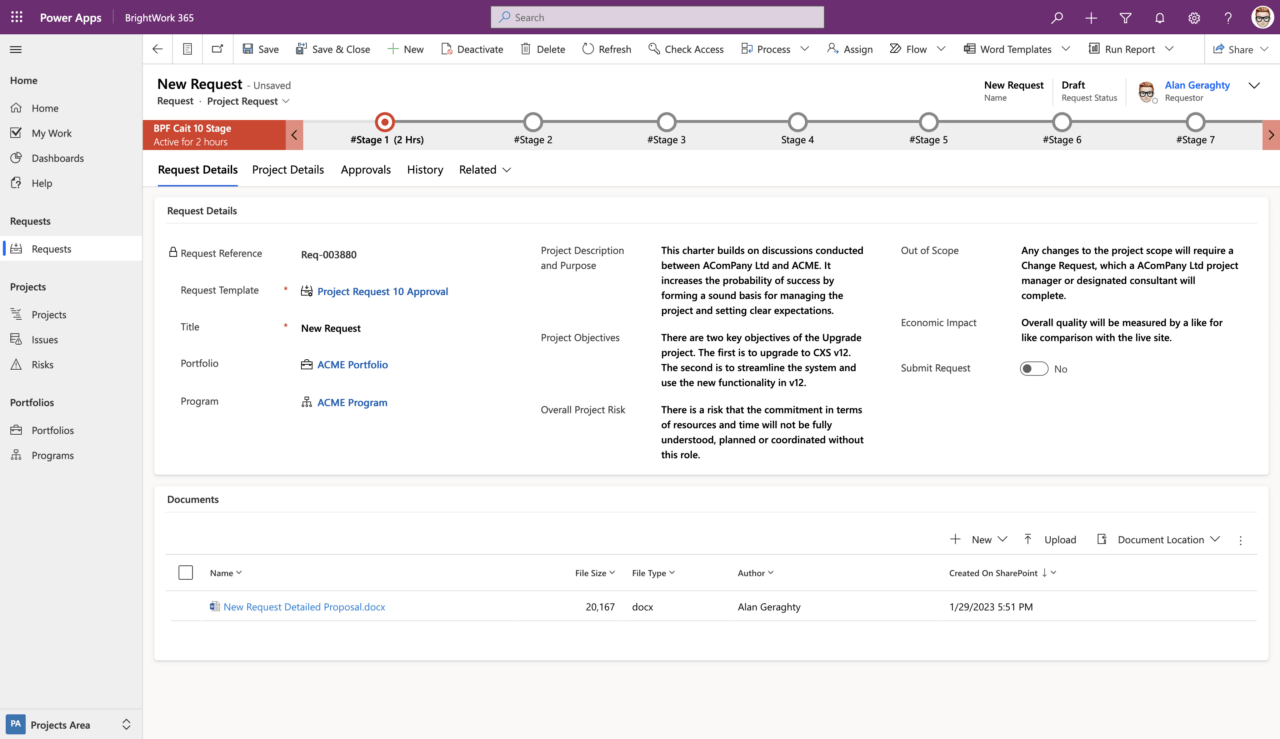 Project Intake Process: Templates for Microsoft 365 and SharePoint