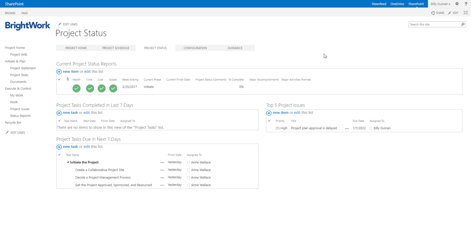 SharePoint Project Tracking: Guide and Best Practices (+ Free Template)