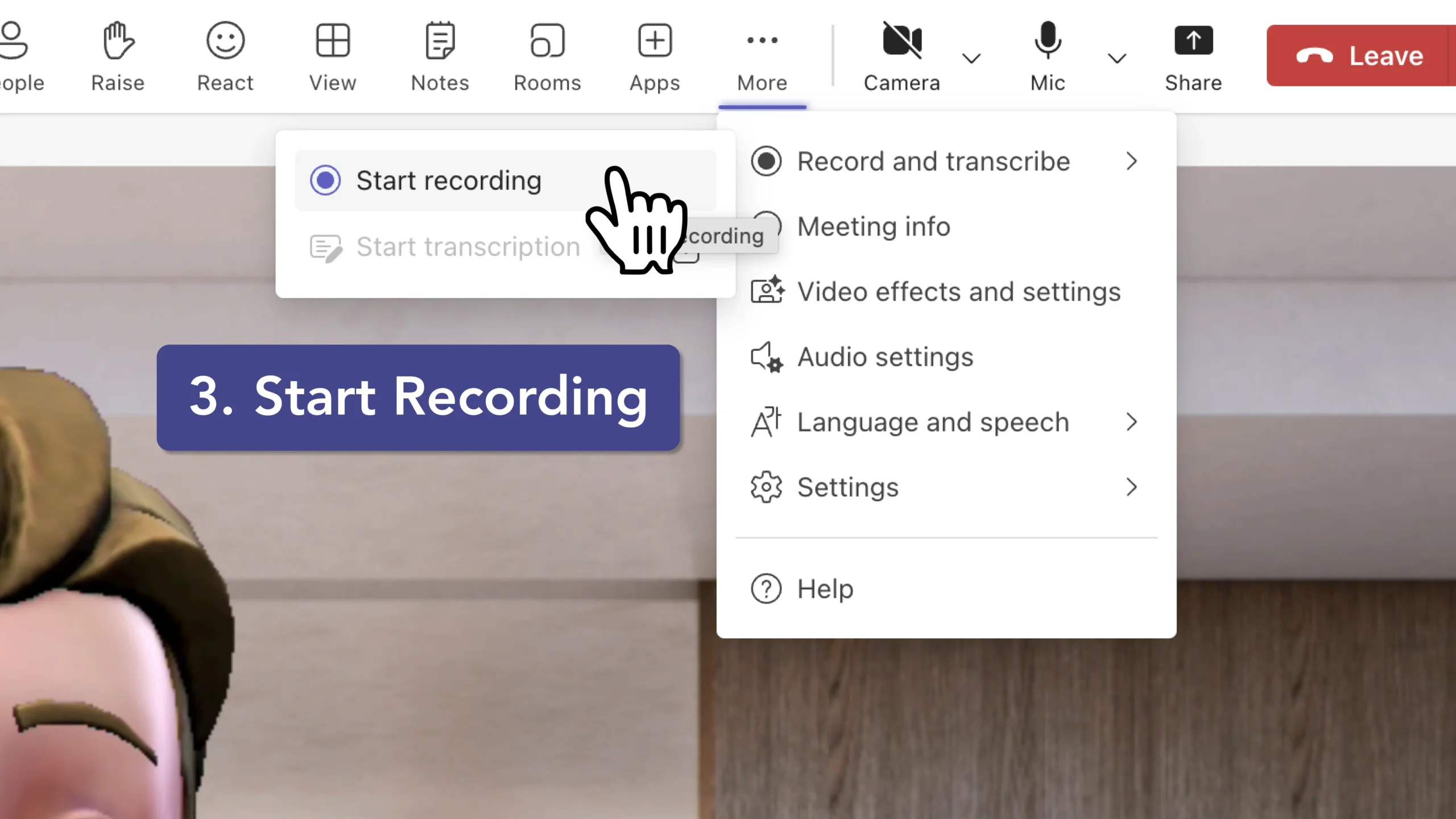How to Record a Microsoft Teams Meeting - BrightWork.com