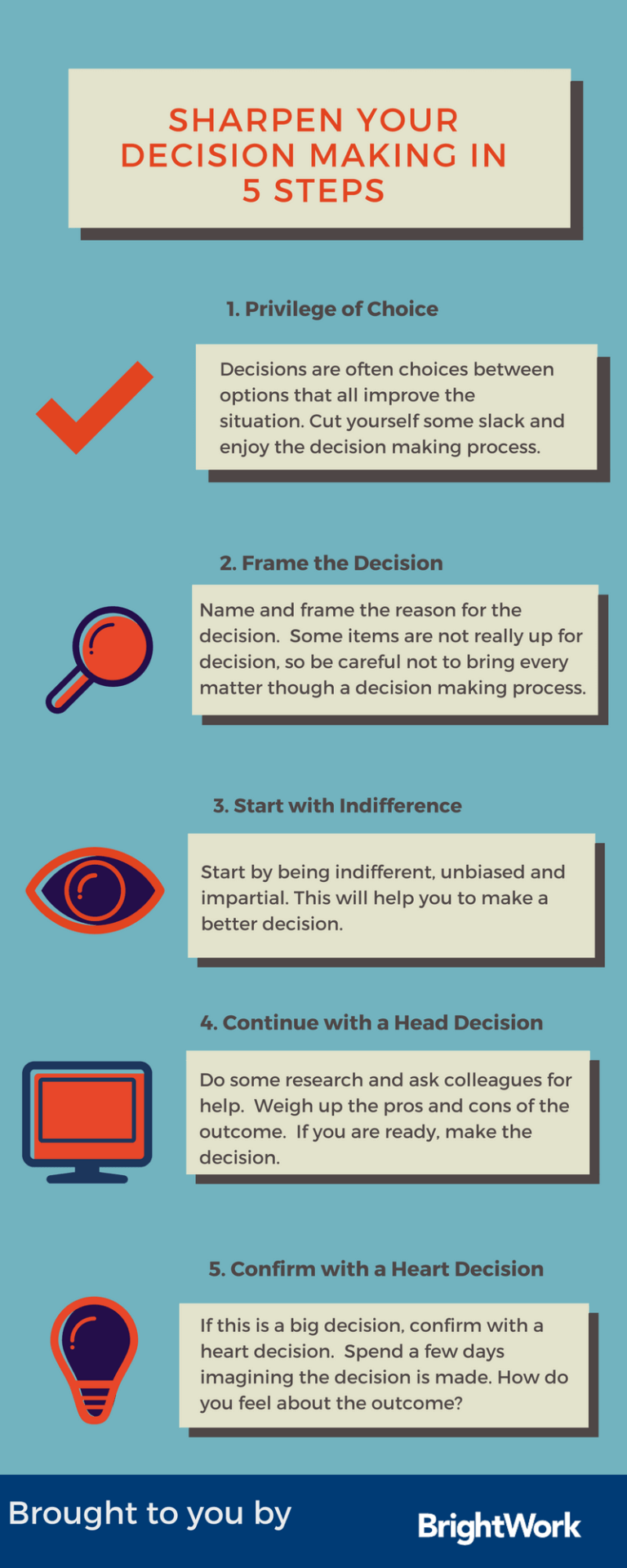 Sharpen Your Decision-Making in 5 Steps [Infographic]