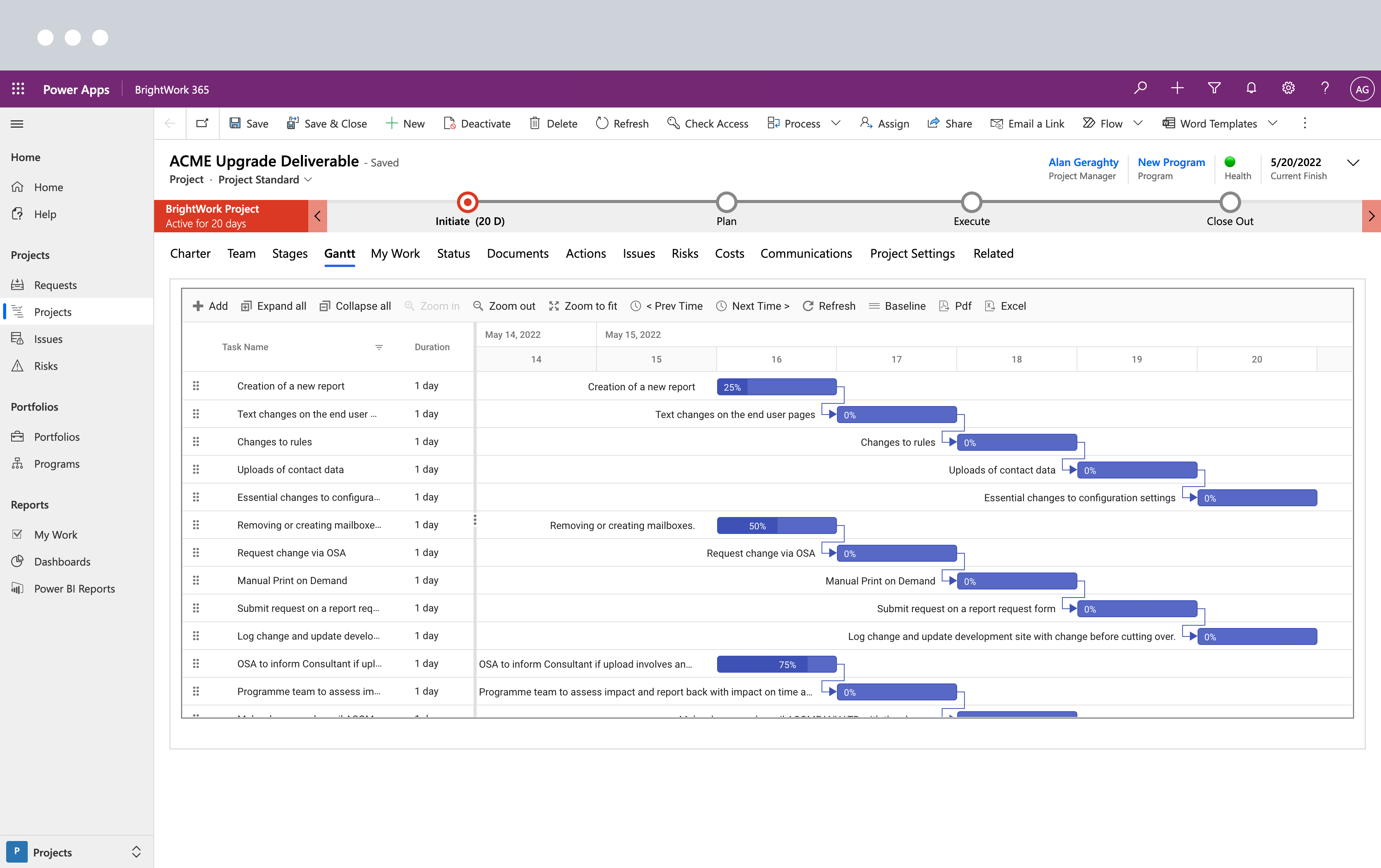 Make Project Management Easier with BrightWork 365 for Microsoft 365
