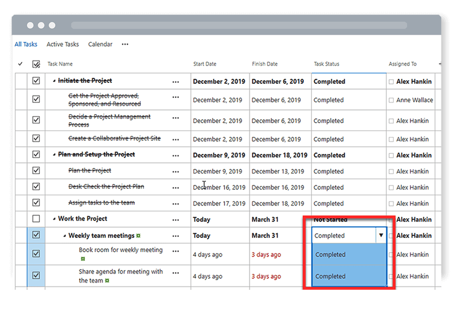 How To Manage Project Tasks On SharePoint Template Included 