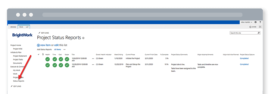 Add a Project Status Report to Your SharePoint Site in 3 Minutes