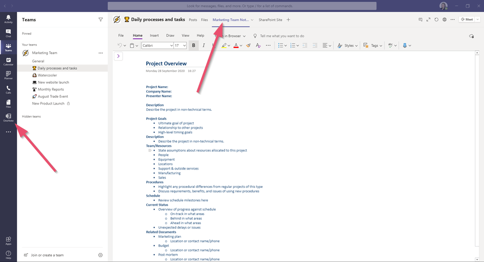 how-to-use-onenote-for-project-management
