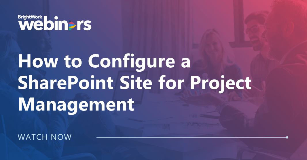 How To Configure Your SharePoint Team Site for Project Management