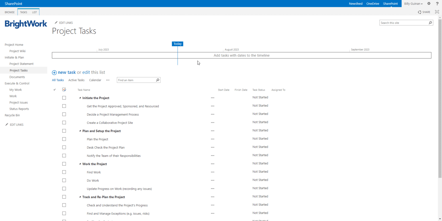 SharePoint Project Tracking: Guide and Best Practices (+ Free Template)