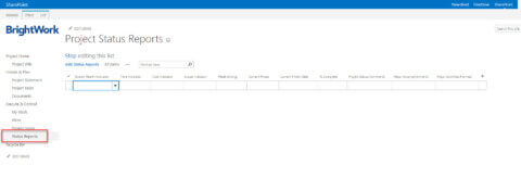 Creating a SharePoint Project Status Dashboard [+ Template]