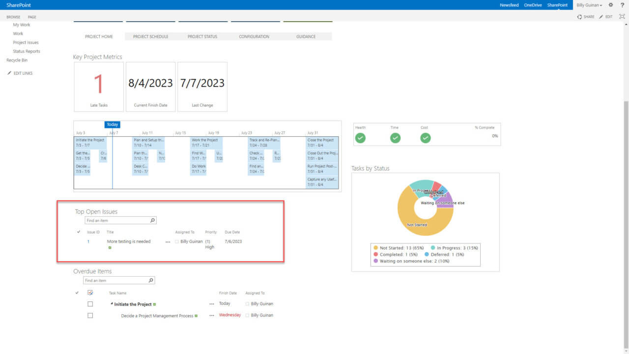 How to Use SharePoint for Project Management - Guide 2023
