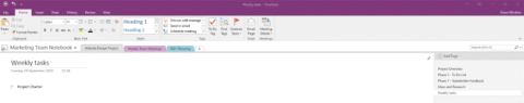 How to Use OneNote for Project Management | BrightWork 365