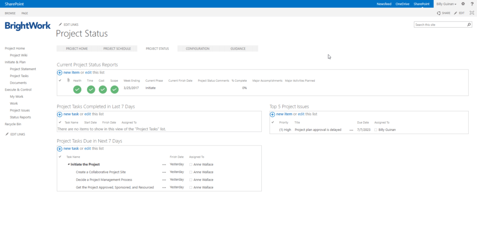 SharePoint Project Tracking: Guide and Best Practices (+ Free Template)