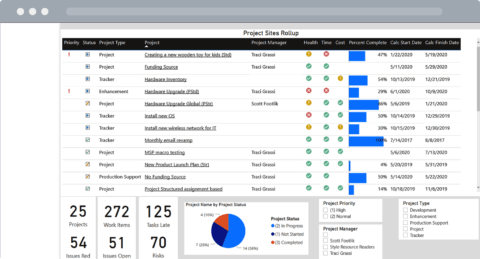 BrightWork Power BI Dashboards for Project Management