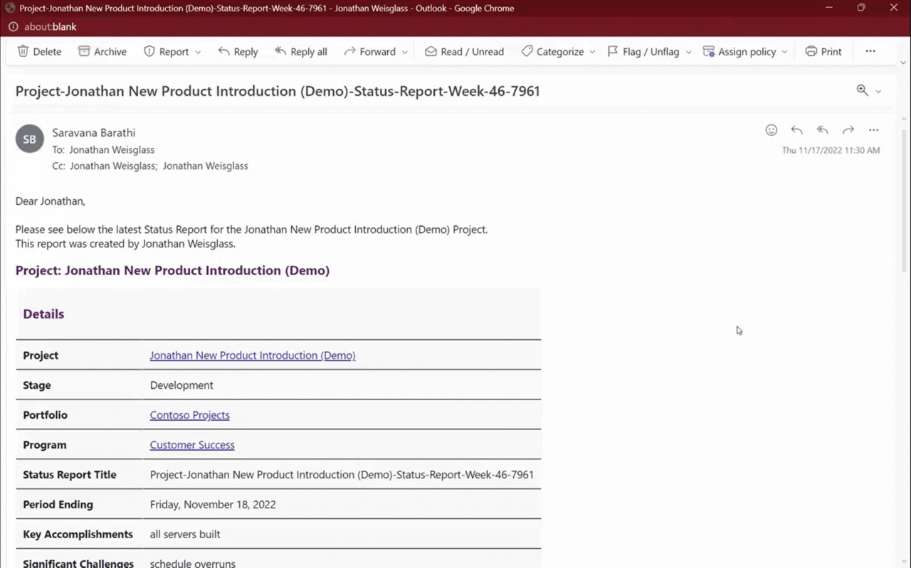 Project Status Report Templates for Microsoft 365: Guide and Examples