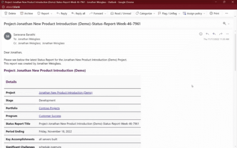 Project Status Report Templates for Microsoft 365: Guide and Examples