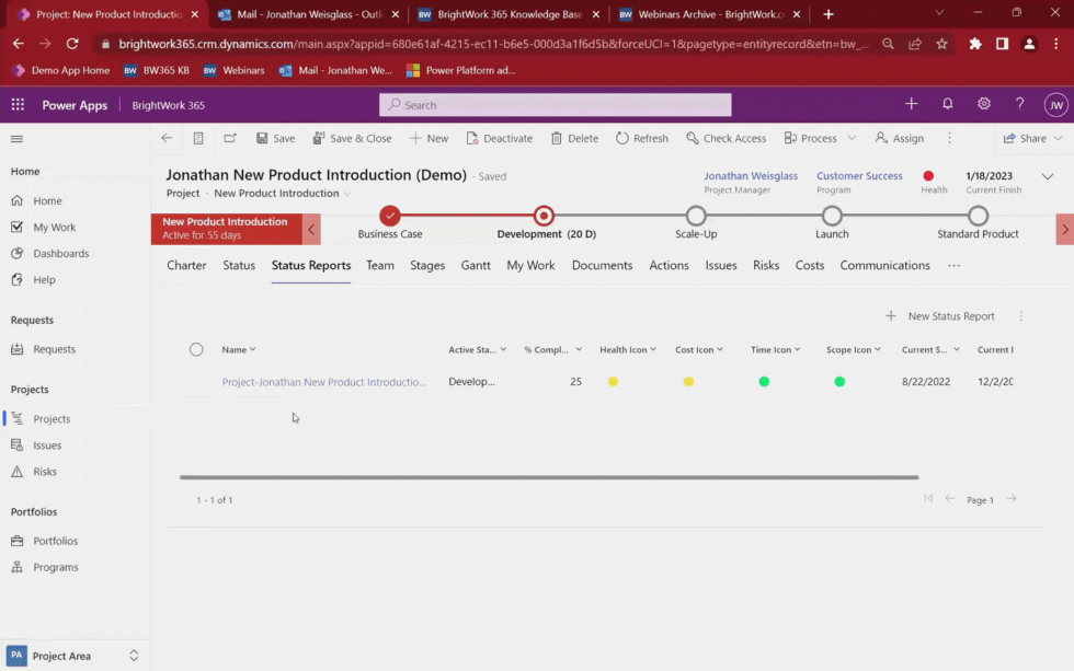 Project Status Report Templates for Microsoft 365: Guide and Examples