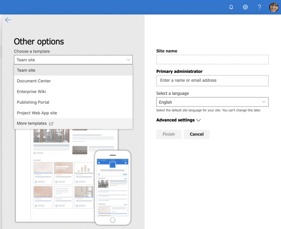 How to Create a Project Site in SharePoint Using a Template | Guide 2023