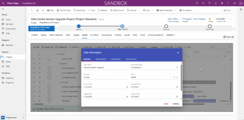 How to Manage Project Tasks with BrightWork 365